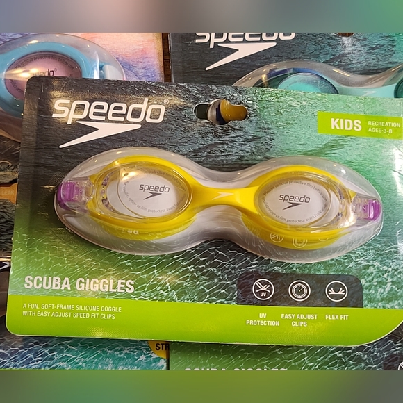 Speedo | Swim | Nib Speedo Kids Scuba Giggles Swim Goggles Ages 38 ...